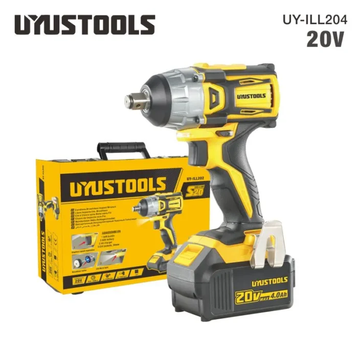 UYUSTOOL Cordless impact Wrench 300n.m (UY-ILL204) - ToolsNow.pk